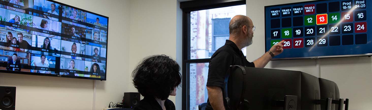 Webcasting expert: the secret of our operation center | Digicast